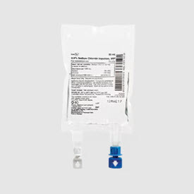 Sodium Chloride Injection 0.9% IV Solution, 50mL | Bound Tree