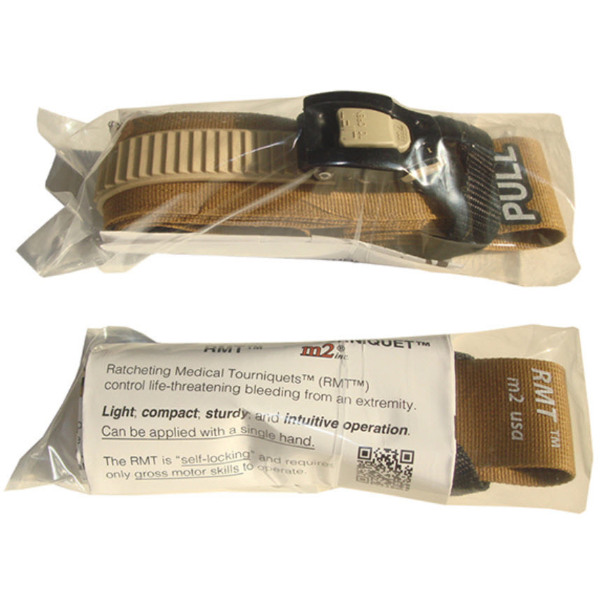 m2® Ratcheting Medical Tourniquet® (RMT), Tactical/Military, Tan ...
