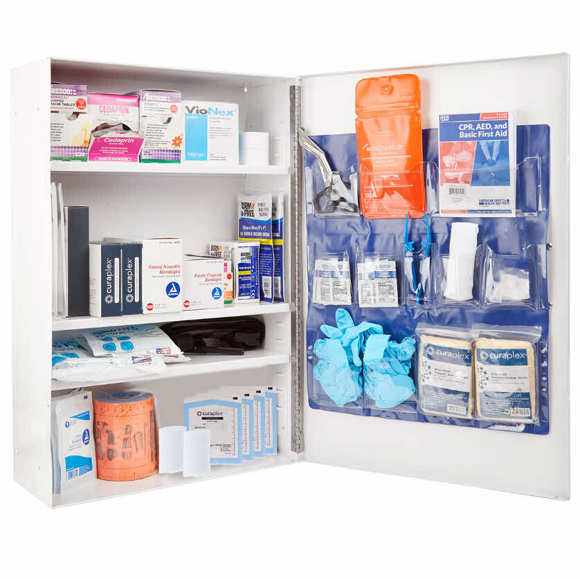 100-Person First Aid ANSI Class B Cabinet | Bound Tree
