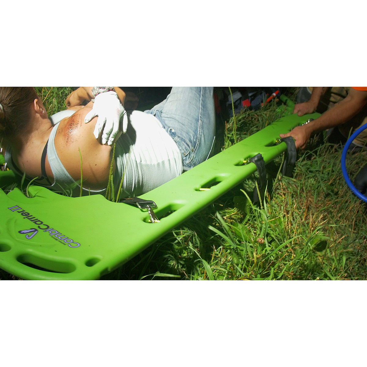 CombiCarrierII® Backboard/Scoop Stretcher with Four 2-Piece Speed Clip ...