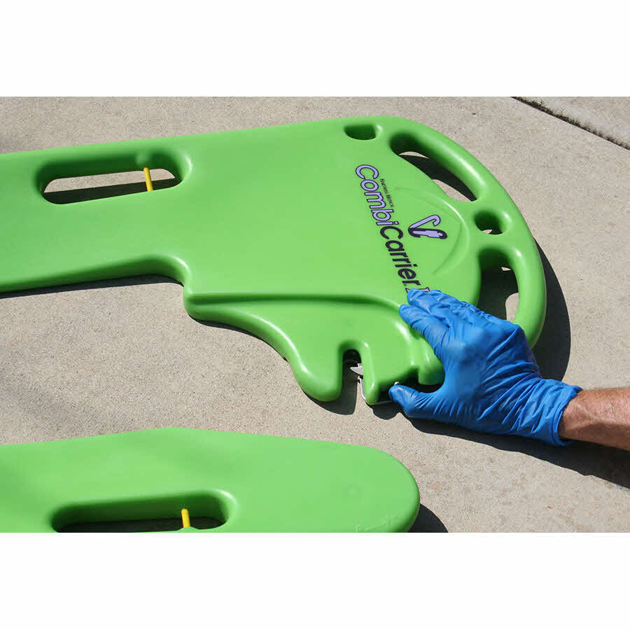 CombiCarrierII® Backboard/Scoop Stretcher with Four 2-Piece Speed Clip ...