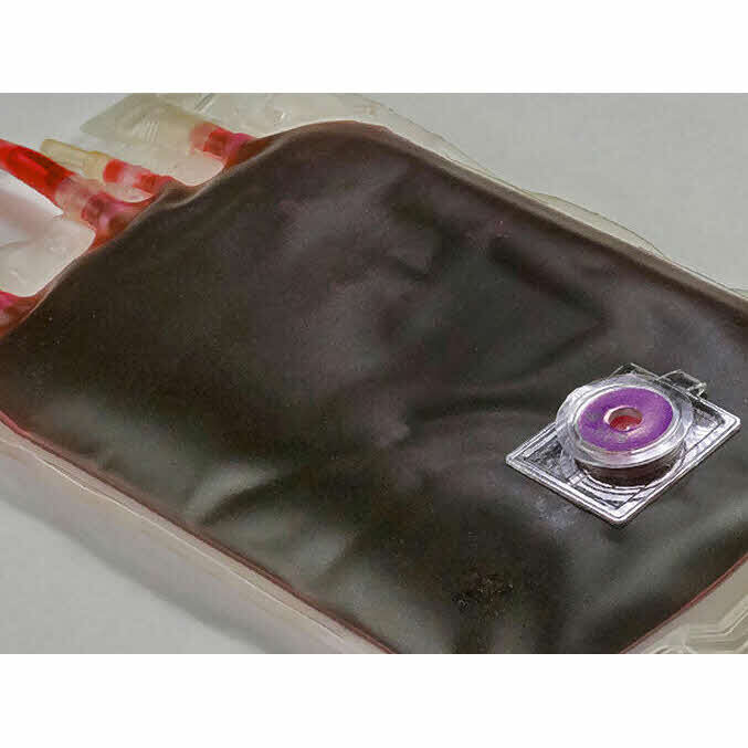 Safe-T-Vue® Zebra Blood Temperature Indicators | Bound Tree