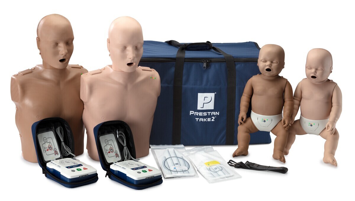 Prestan® TAKE2™ Kit with Professional Manikins and AED UltraTrainers ...