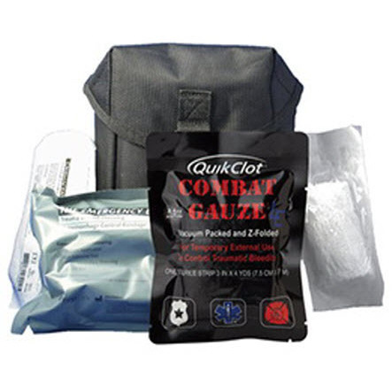 QuikClot Combat Hemostatic Gauze, Black, 3in x 4yd | Bound Tree