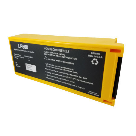 Replacement LiMnO2 Battery for LifePak®™ 1000, 12V | Bound Tree