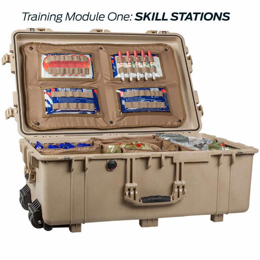 Tccc Tecc Modular Training System Kit With Mod 1 Skill Stations Mod 2 Ifaks Mod 3