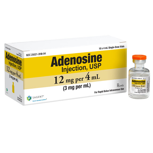 Adenosine, 3mg/mL, 4mL Vial | Emergency Medical Products