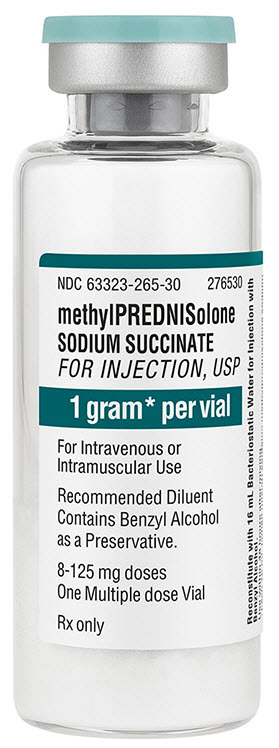 Methylprednisolone Sodium Succinate Injection, USP, Muti-dose Vial ...