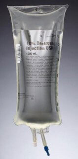 Baxter IV Solution in VIAFLEX Bag with 10% Dextrose Injection USP, 250mL | Emergency Medical ...